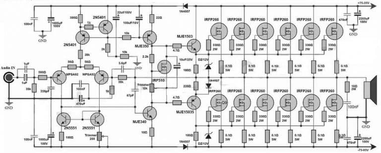 IRF510 MOSFET : PinOut, Datasheet & Its Working