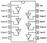 CD4069 IC : PinOut, Datasheet & Its Working