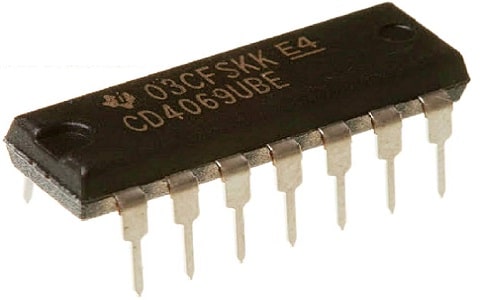 CD4069 IC : PinOut, Datasheet & Its Working