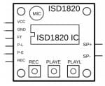 ISD1820 Voice Recording Module : PinOut, Datasheet & Working