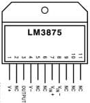 LM3875 IC : PinOut, Datasheet & Its Working