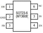 MT3608 IC : PinOut, Datasheet & Its Working