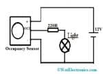 Occupancy Sensor : Circuit, Wiring, Types, Differences & Its Uses