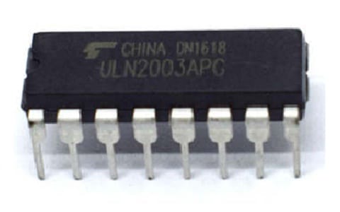 ULN2003 Motor Driver IC : Datasheet, Working & Its Applications